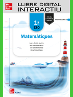 Matemàtiques. 1r ESO - Mediterrània. Llibre digital interactiu | Digital book | BlinkLearning
