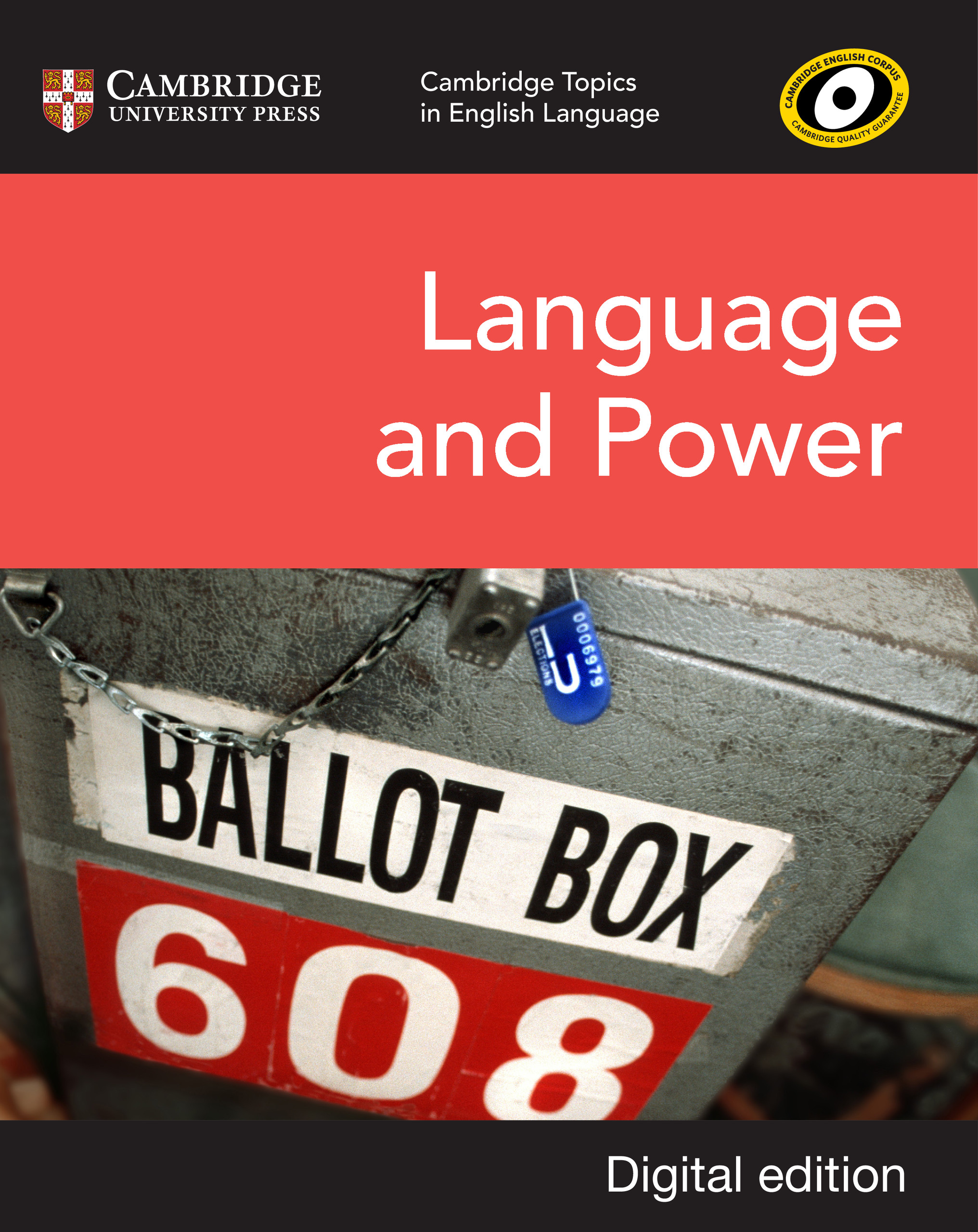 Cambridge Topics In English Language Language And Power Digital Book 