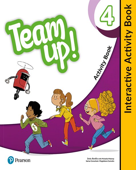Team Up! 4 Interactive Activity Book | Digital book | BlinkLearning