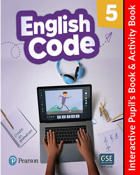 English Code 5 Interactive Pupil's Book and Activity Book | Digital book | BlinkLearning