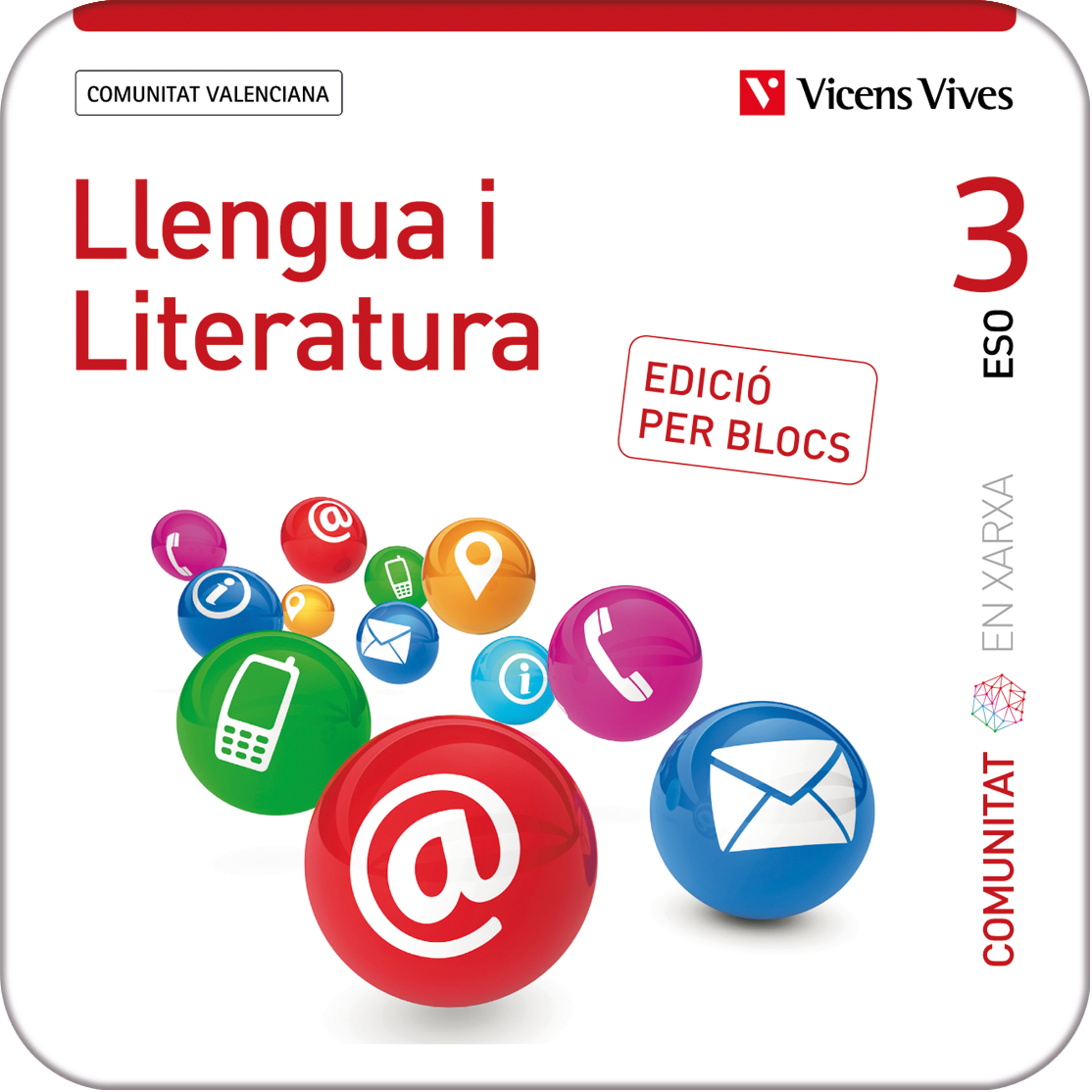 Llengua i Literatura 3 Edició per blocs Comunitat Valenciana (Comunitat en Xarxa) | Digital book ...