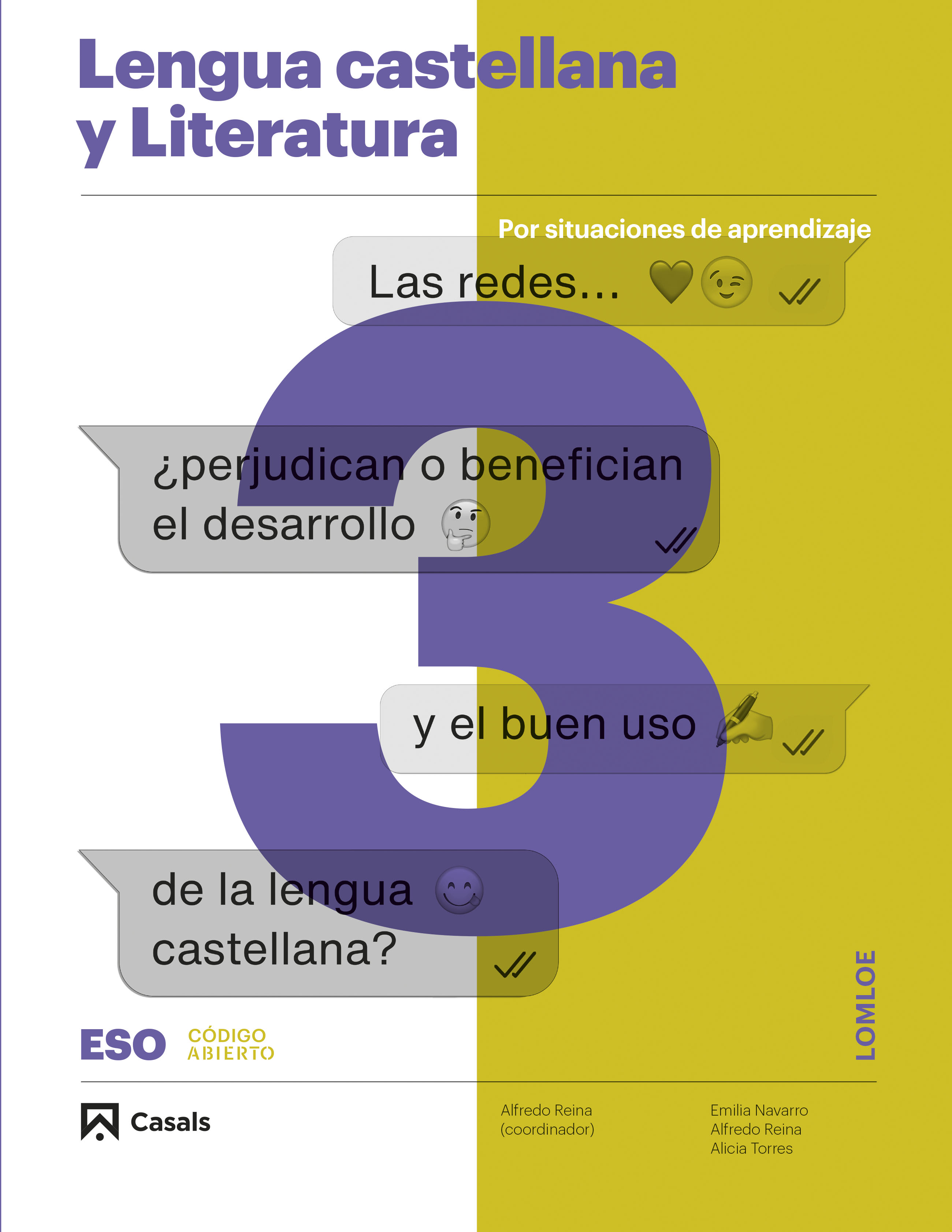 Lengua castellana y Literatura 3 ESO LOMLOE Andalucía | Digital book | BlinkLearning
